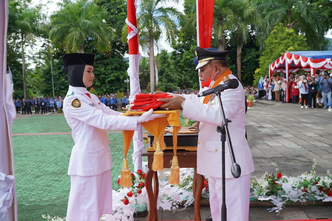 Pemprov Malut Gelar Upacara Perayaan Hut Ke 77 Kemerdekaan Ri